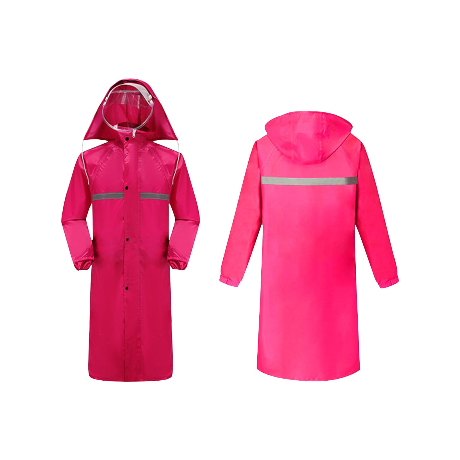 Reflective Long One-Piece Raincoat, Lightweight Single-Layer Custom ...
