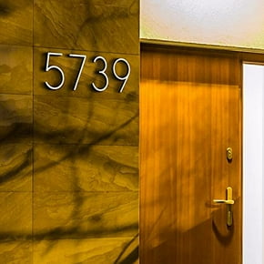 Reflective House Numbers