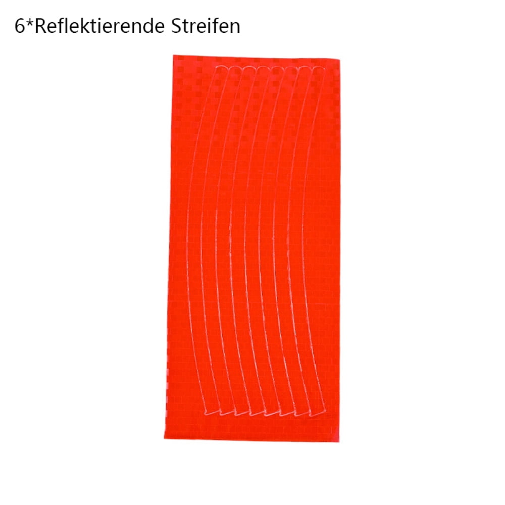 Reflective Motorcycle Rim Stripes, Long-lasting Adhesion Enhance Night ...