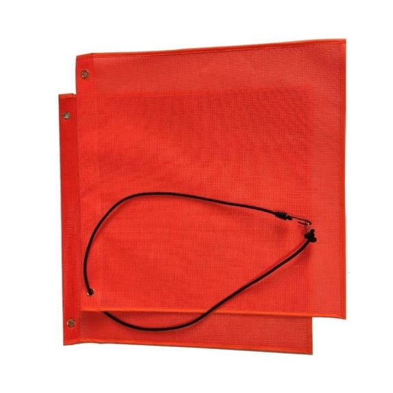 Reflective PVC Traffic Safety Banners Quick Release Clip All Weather ...