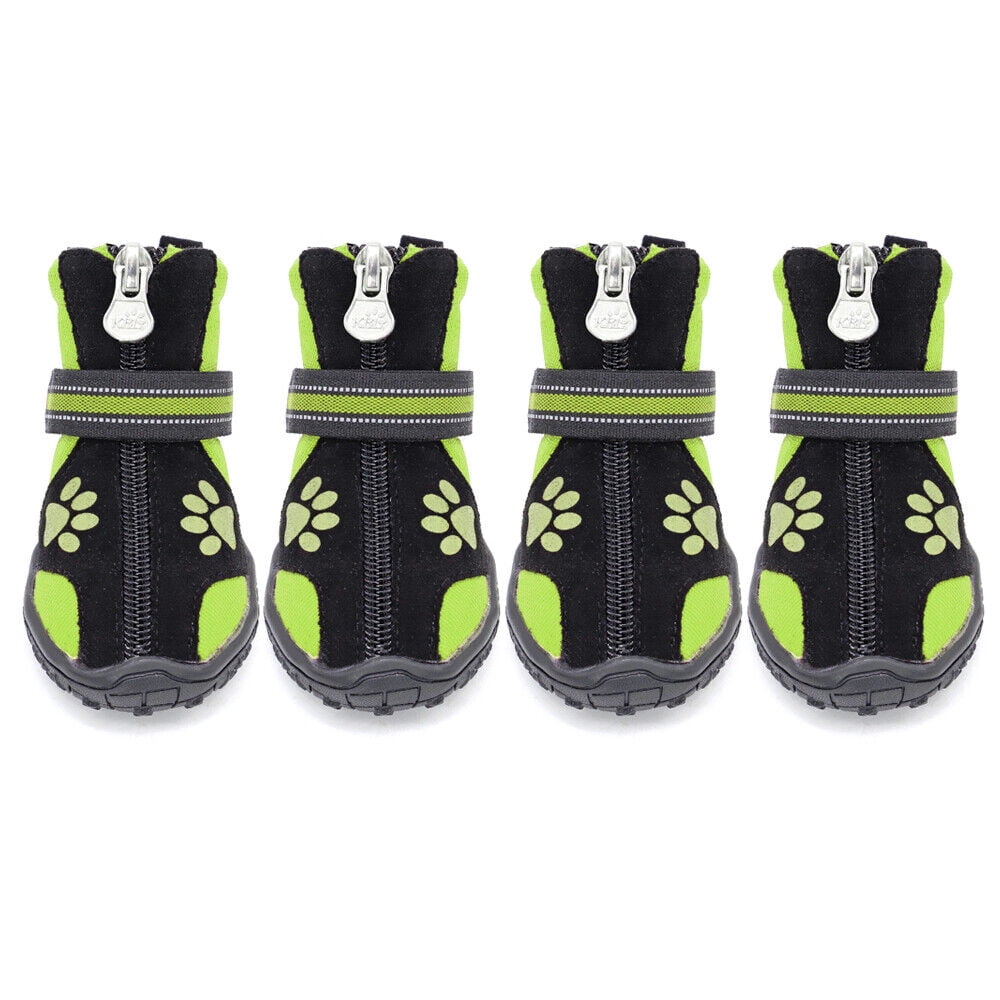 Reflective Paw Protector Anti-slip Doggie Boots Waterproof Shoes for ...