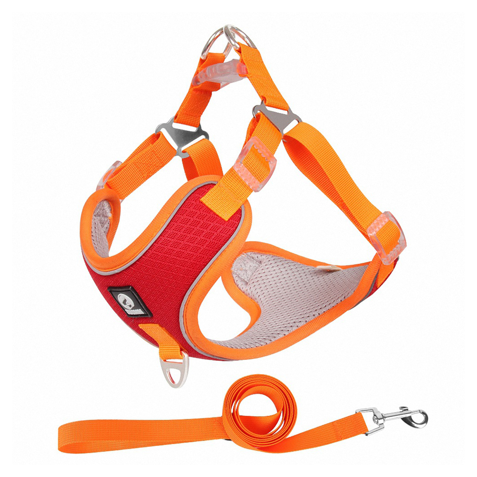 Reflective Pet Harness - Inclusive Bright Design - Safe Reflective Dog ...