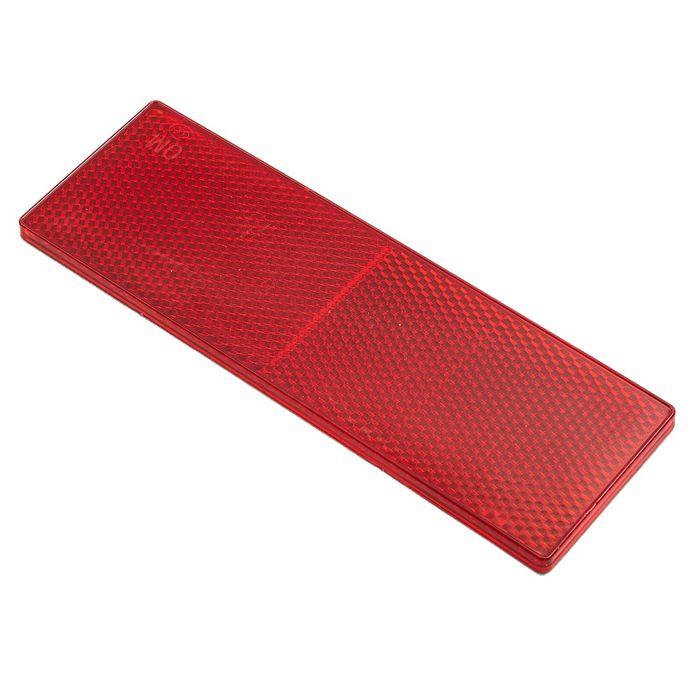 Reflective Plastic Rectangular Safety Stickers for Cars / Trucks 2Pcs ...