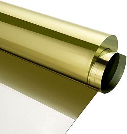 Reflective Privacy Window Film One Way Mirror Film Self-Adhesive Heat ...