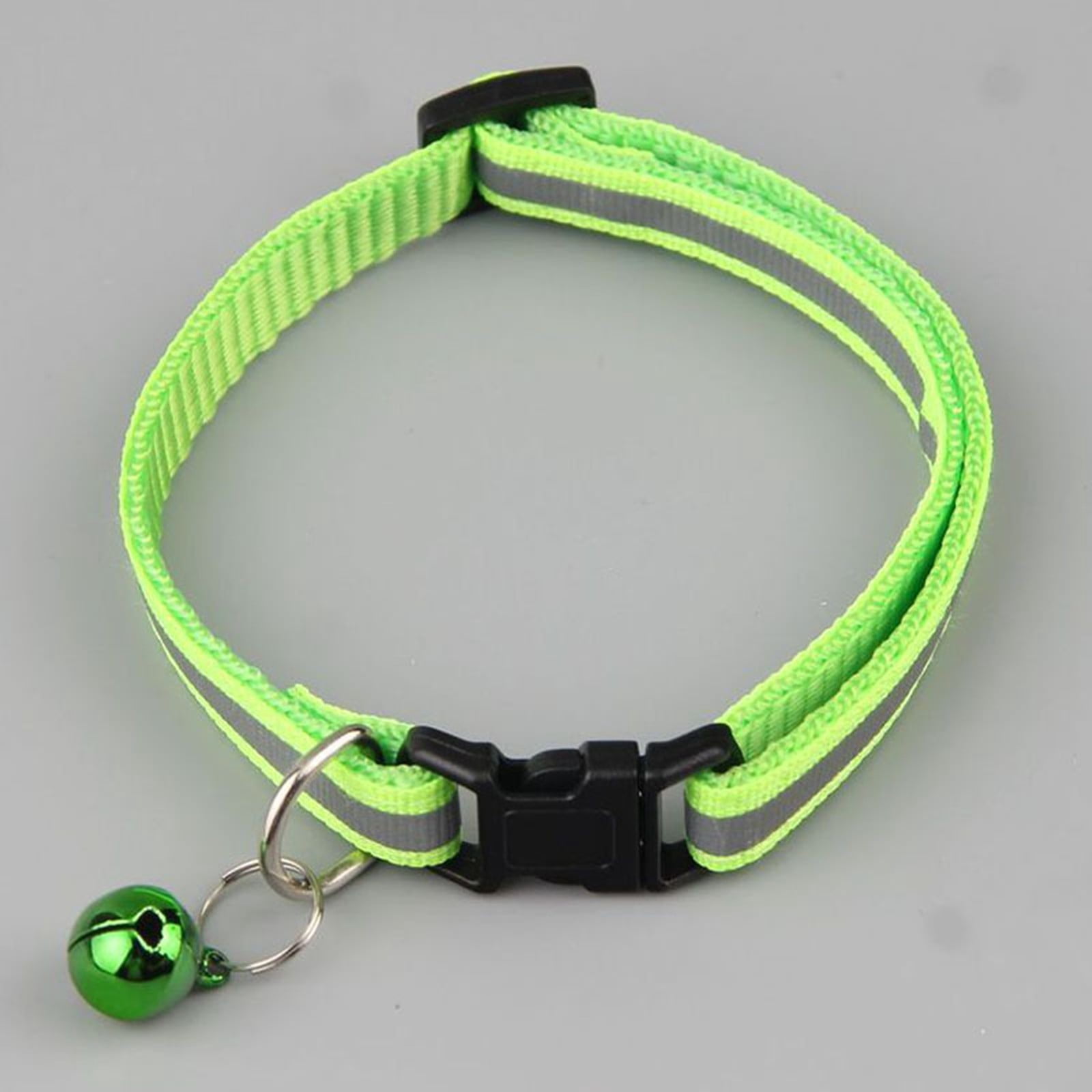 Reflective Puppy Collar with Bell - Adjustable XS Dog Collar for XXS/X ...