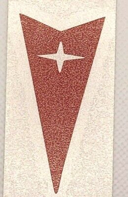 Reflective Red Front Arrowhead Emblem Overlay Decal 2004-2006 Pontiac ...