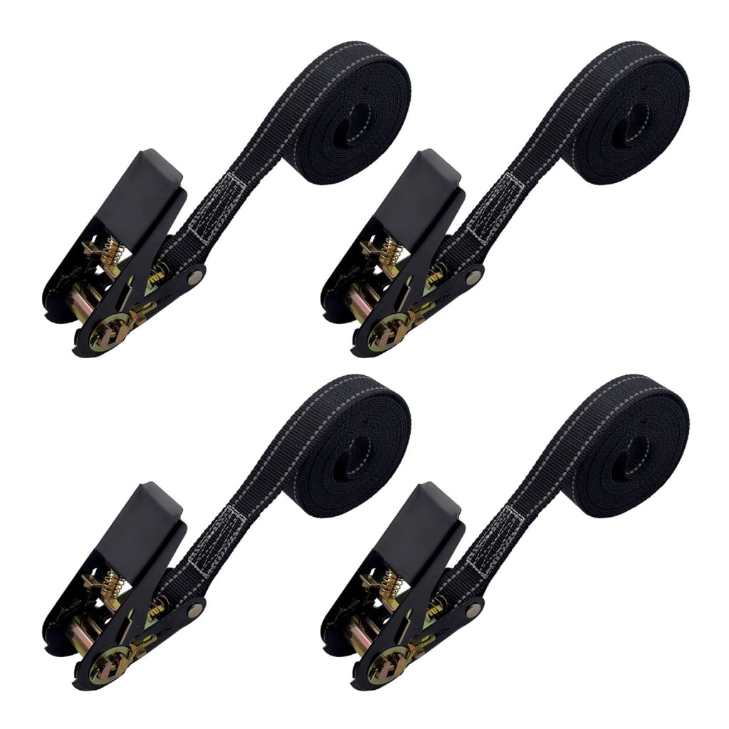 Reflective Roof Rack Cinchs Strap Lashing Strap for Easy Loads Securing ...