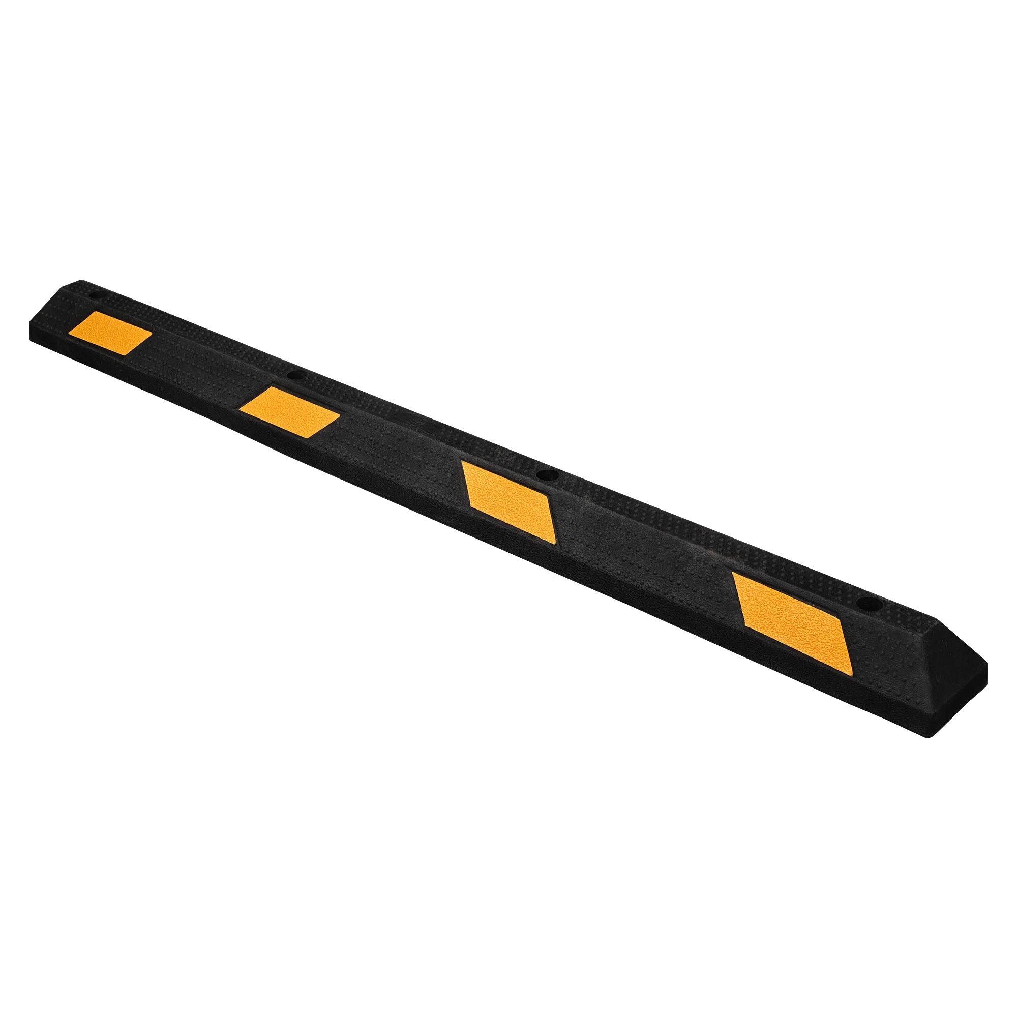 Reflective Rubber Parking Curb - 24.7 - Enhance Safety & Organization ...