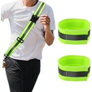 Navaris Reflective Sash - For Walking at Night, Cycling, Running ...