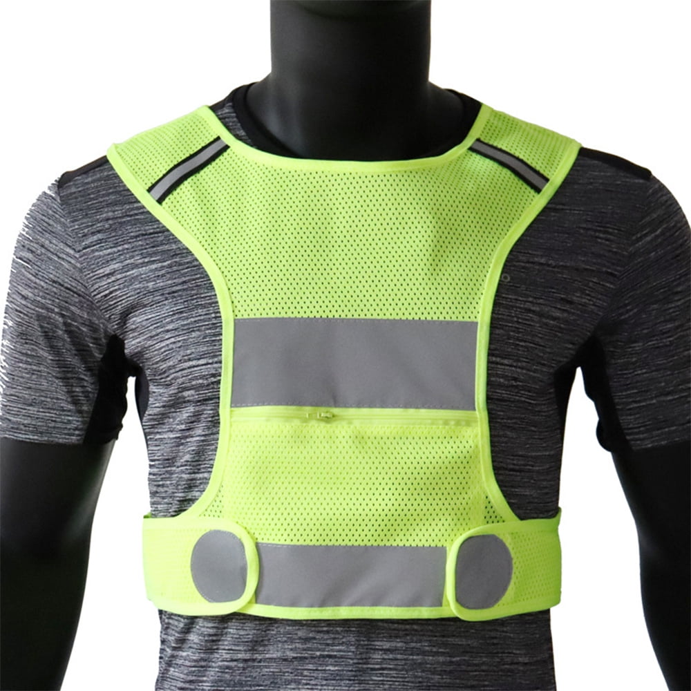Reflective Vest Running Gear,Lightweight Reflective Safety Vests - L ...