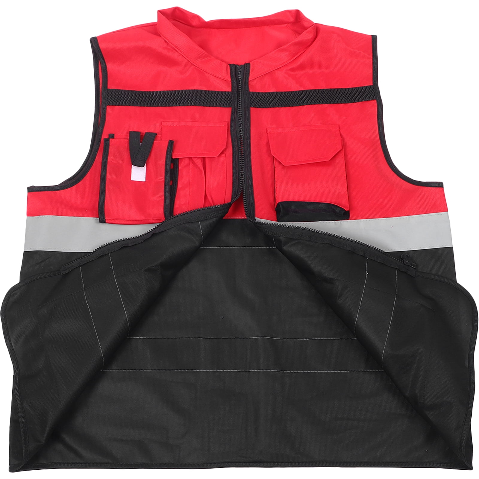 Raindrops Outdoor High Visibility Vest with Reflective Lightweight ...