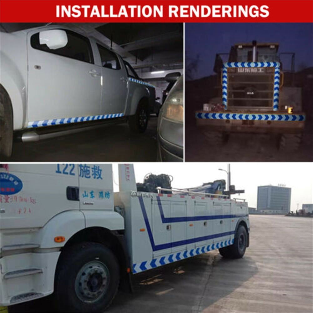 Reflective Safety Adhesive Tape Outdoor High Visibility Hazard Caution ...