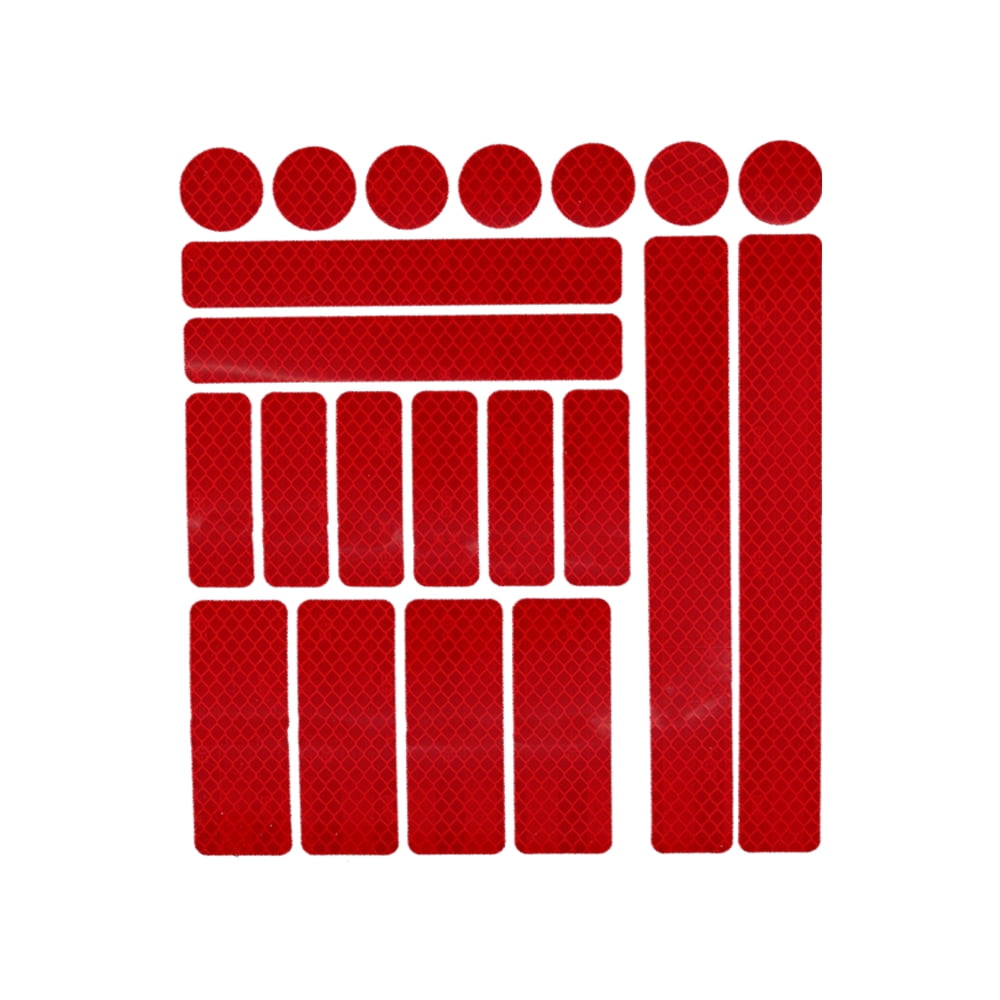 Reflective Safety Sign Mountain bike rack reflective strip body sticker ...