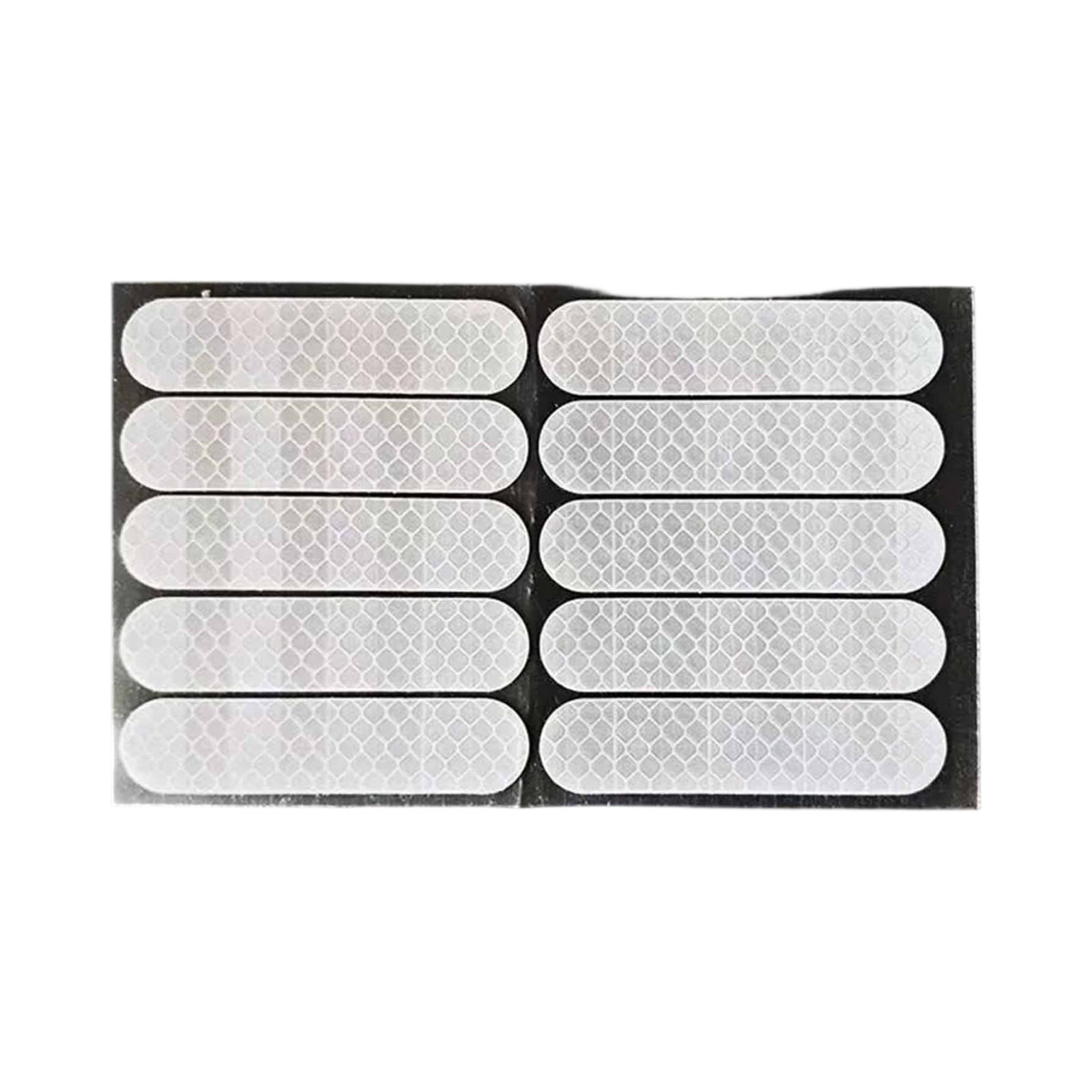 Reflective Safety Stickers for Cars and Helmets, Adhesive Reflective ...