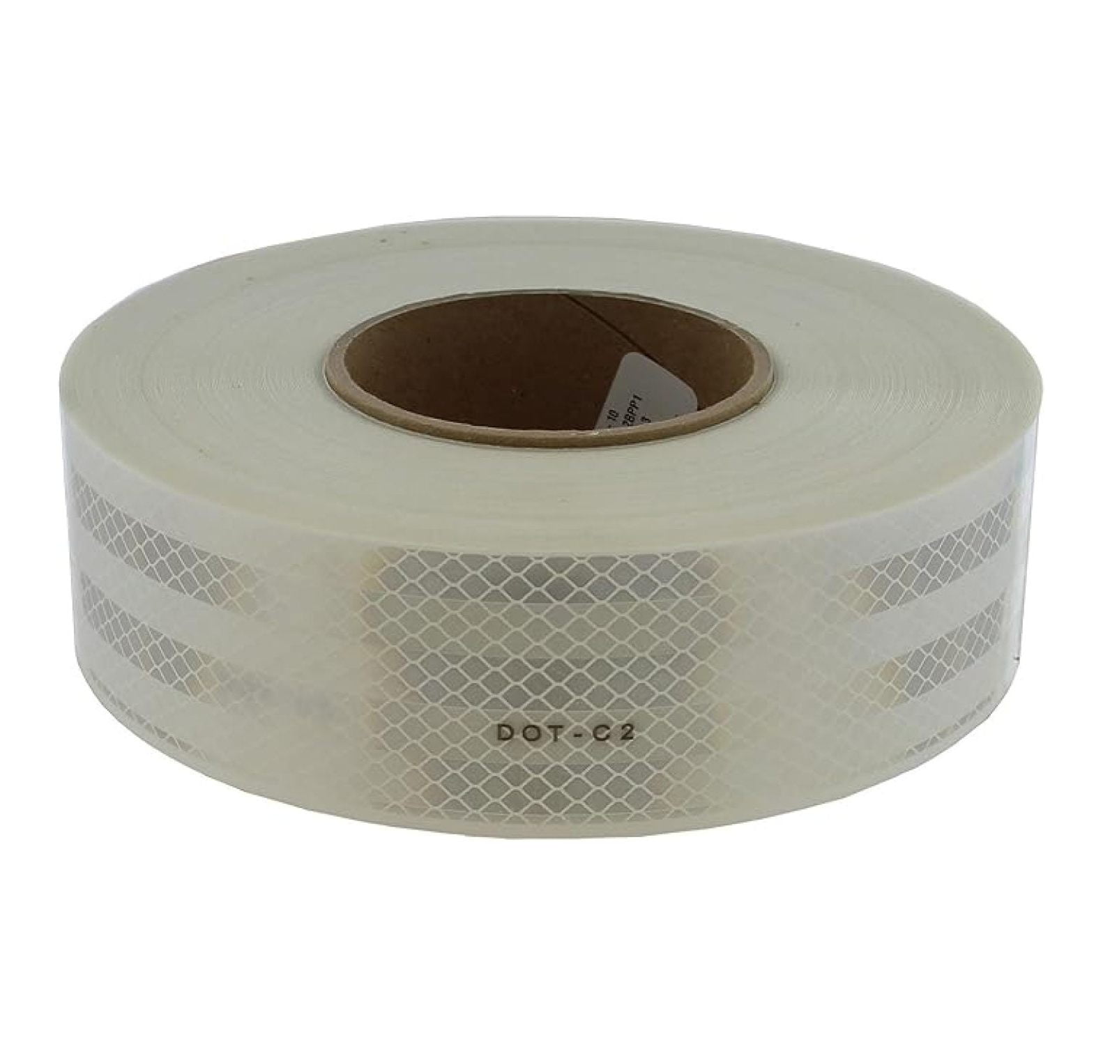 Reflective Safety Tape 2" x 12ft - White DOT Approved Vehicle Trailer ...