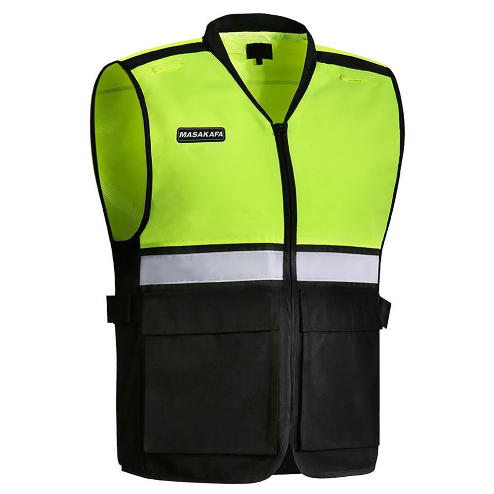 Reflective Safety Vest | Motorcycle Safety Vest With High Visibility ...