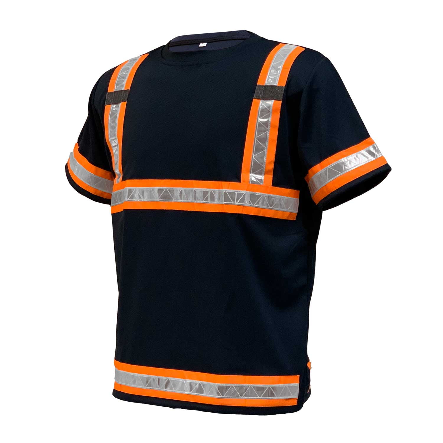 Reflective Safety Work Shirts for Men - ANSI Class 3 Gear, Short Sleeve ...