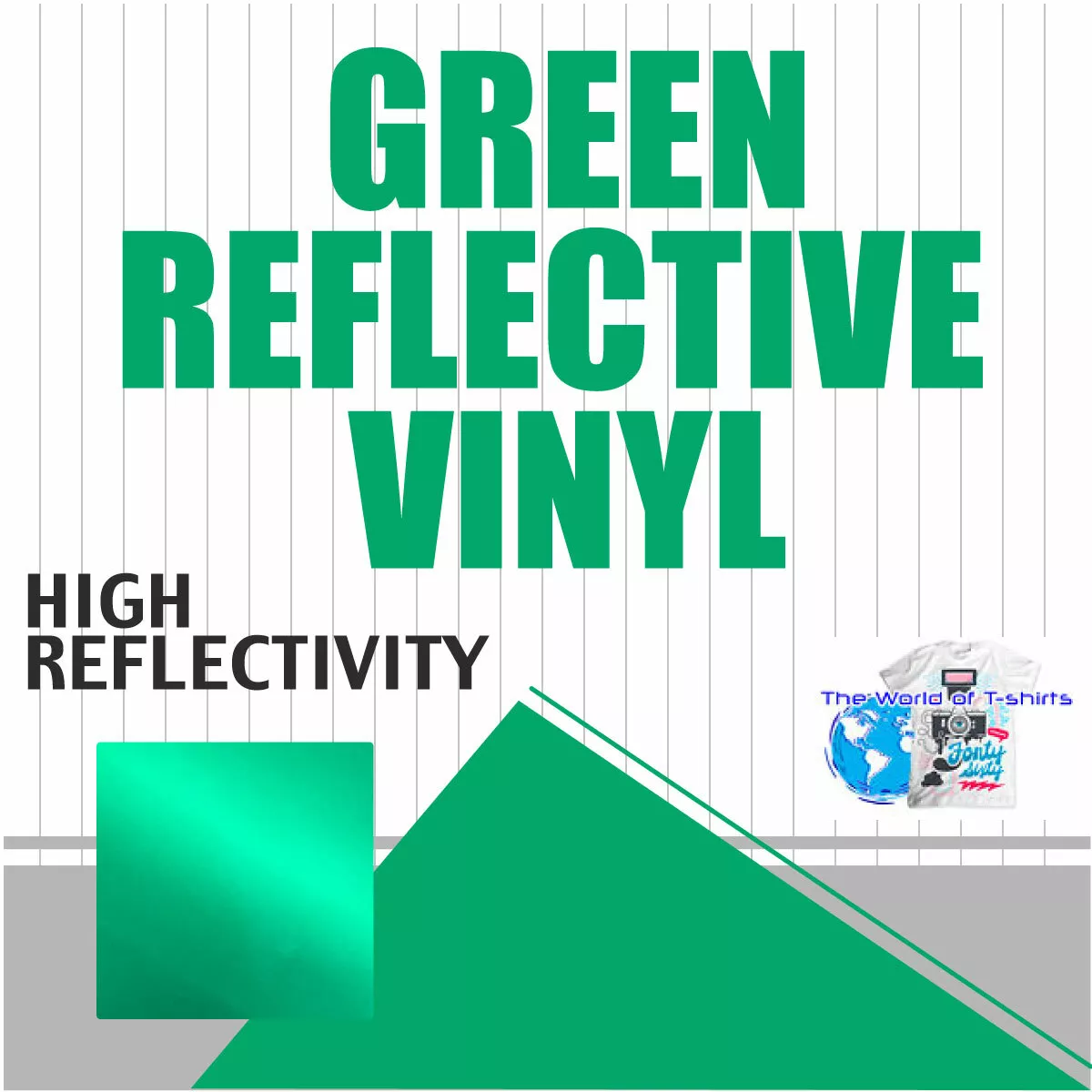 Reflective Sign Vinyl Adhesive Safety Plotter Cutter 12"X10 Feet Green ...