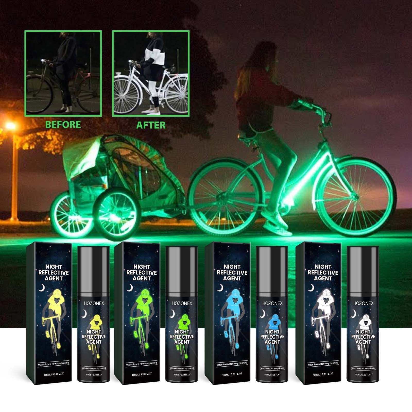 Reflective Spray Paint,Bike Marking Paint,2-Pack 200ml,Outdoor Safety ...