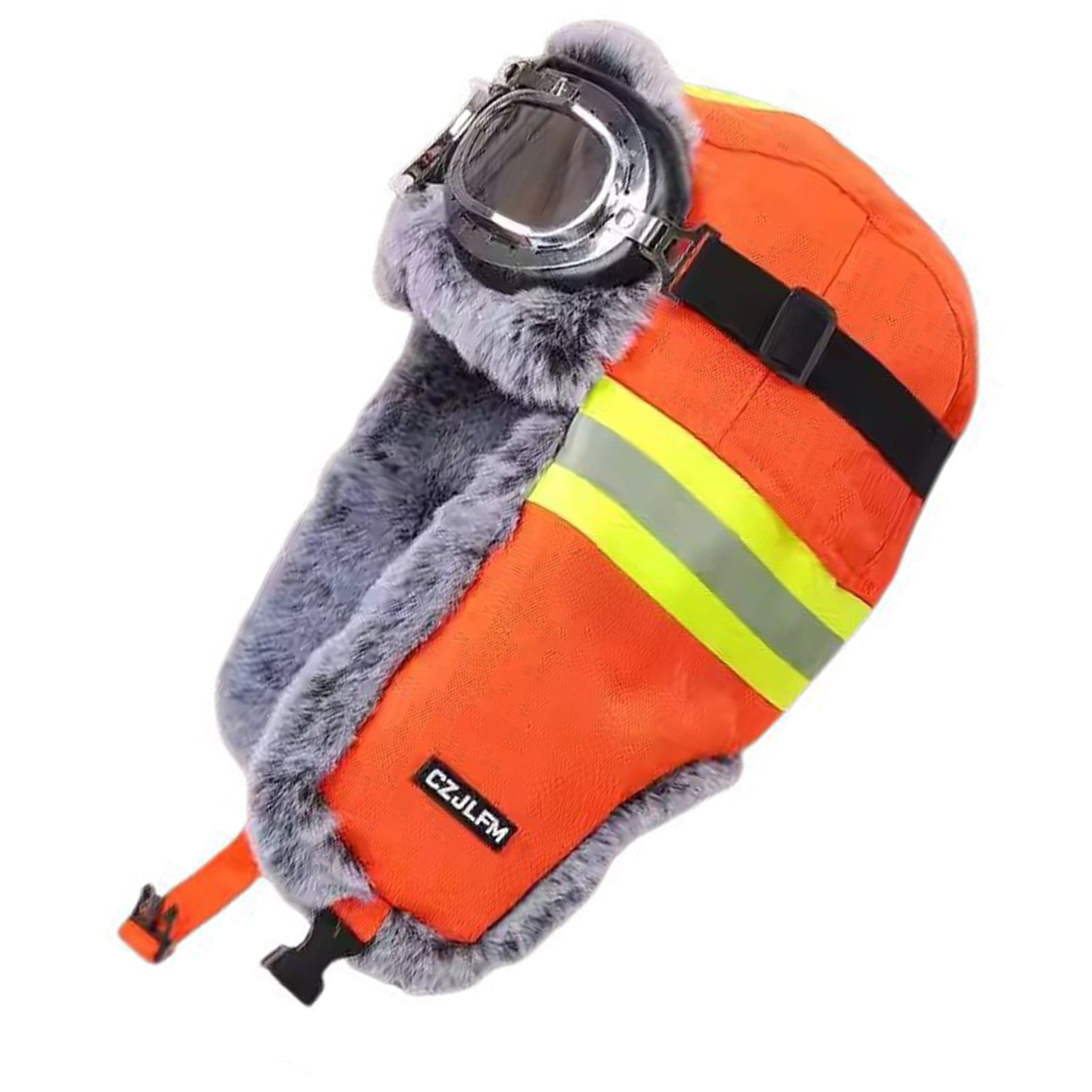 Reflective Stripe Trapper Hat for Adult Earflap Caps Vintage Goggles ...