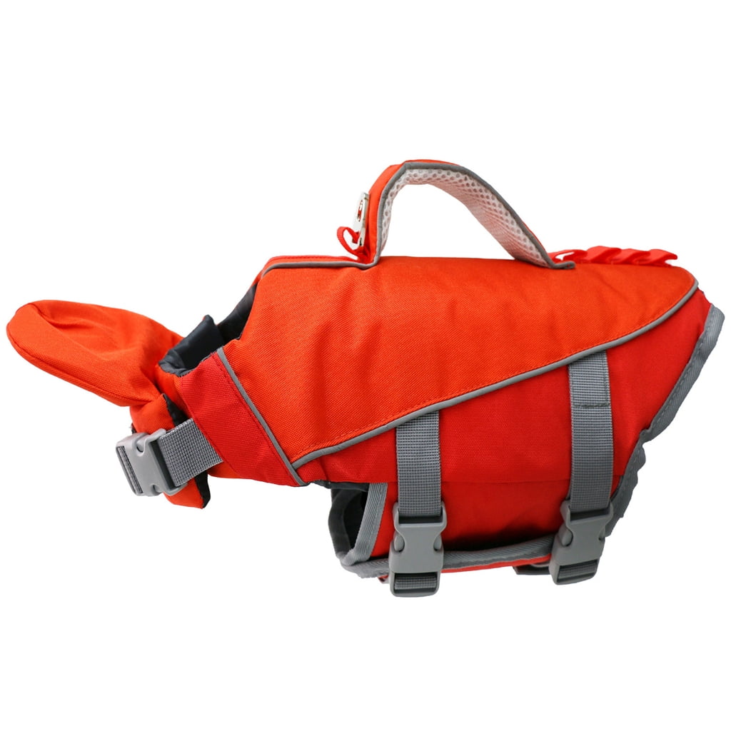 Reflective Suit with Lift Handle High Buoyancy Floatations Swim Vest ...