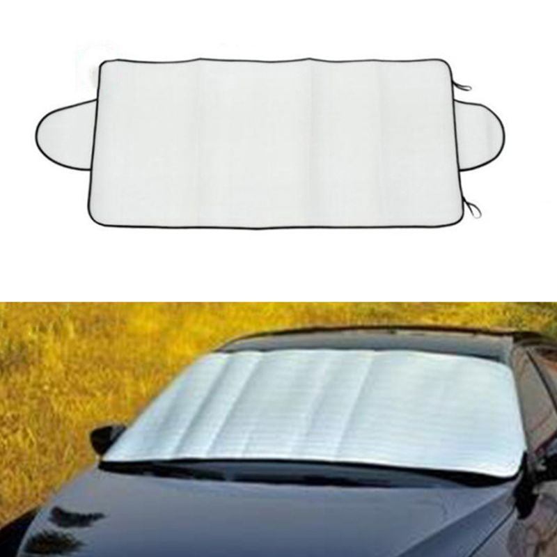 Reflective Sunshade for Car Front Window Blocks UV Rays Heat Fits Most ...