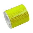 Reflective Tape, 2 Inch x 10 FT Waterproof Self Adhesive High Visibility Safety Warning Tape ...