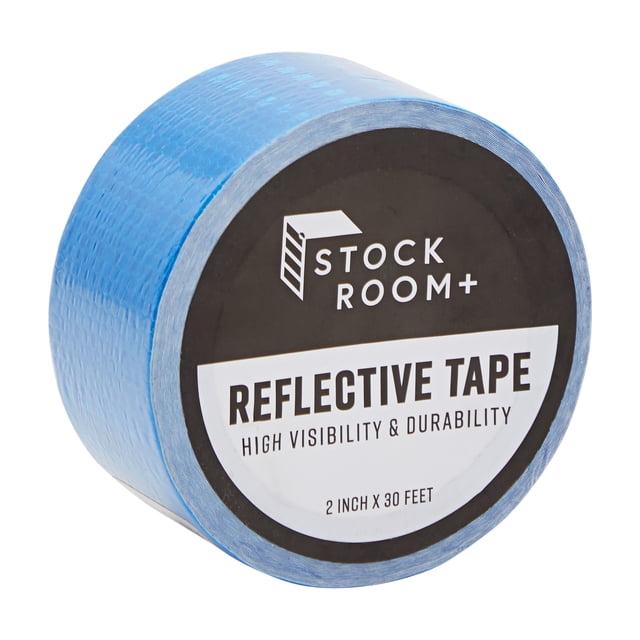 Stockroom Plus Reflective Tape - 2-in x 30-ft, Blue - Waterproof ...