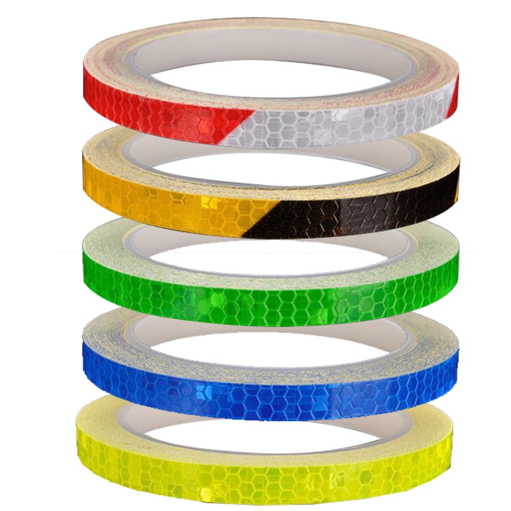 Reflective Tape Outdoor Safety Warning Lighting Sticker Waterproof Bike ...