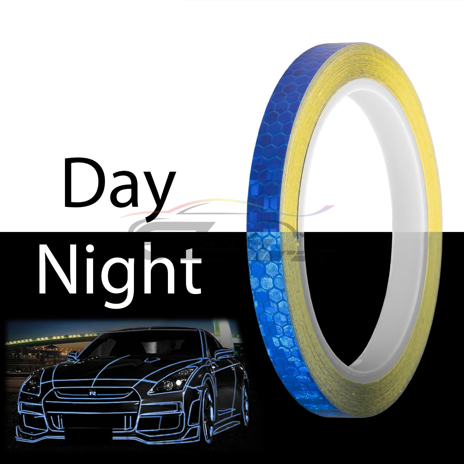 Reflective Tape Safety Self Adhesive Striping Sticker Decal 26FT / Roll ...