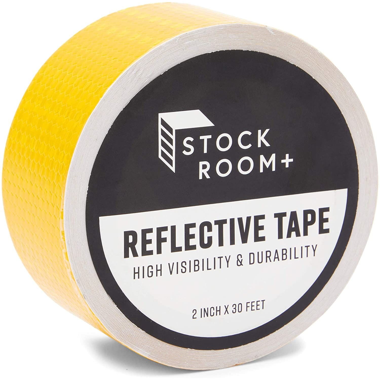 Stockroom Plus Reflective Tape Yellow 2 Inch Safety Roll for Trailers ...