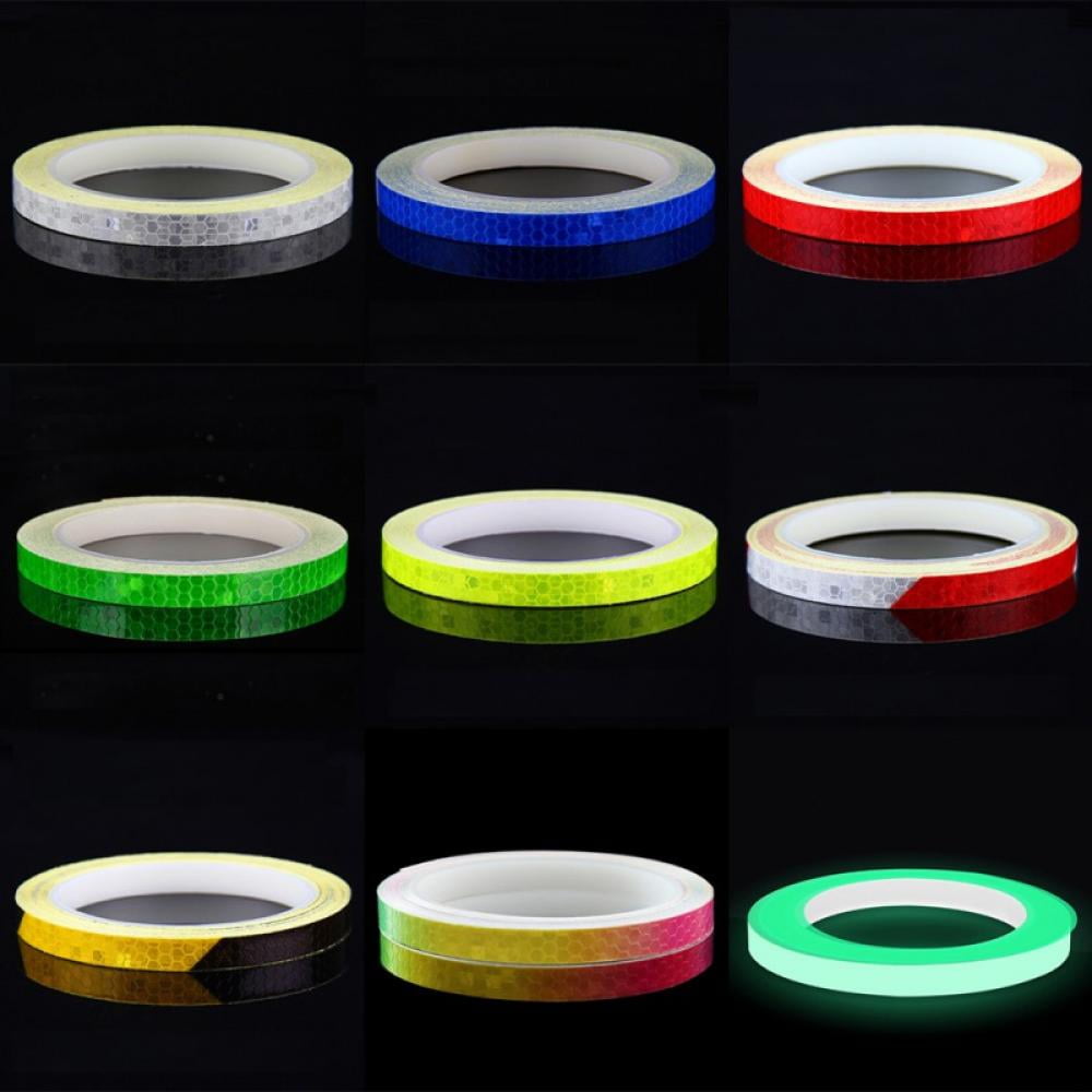 Reflective Tapes 9 Colors Safety Reflective Warning Stickers ...