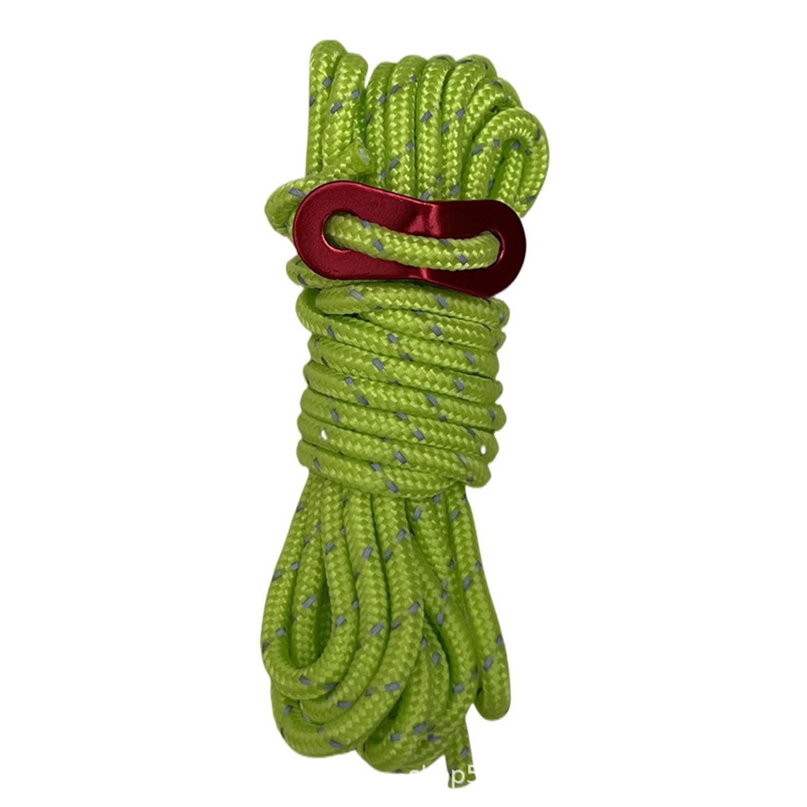 Reflective Tent Guide Rope Lightweight Guy Line Cord with Aluminum ...