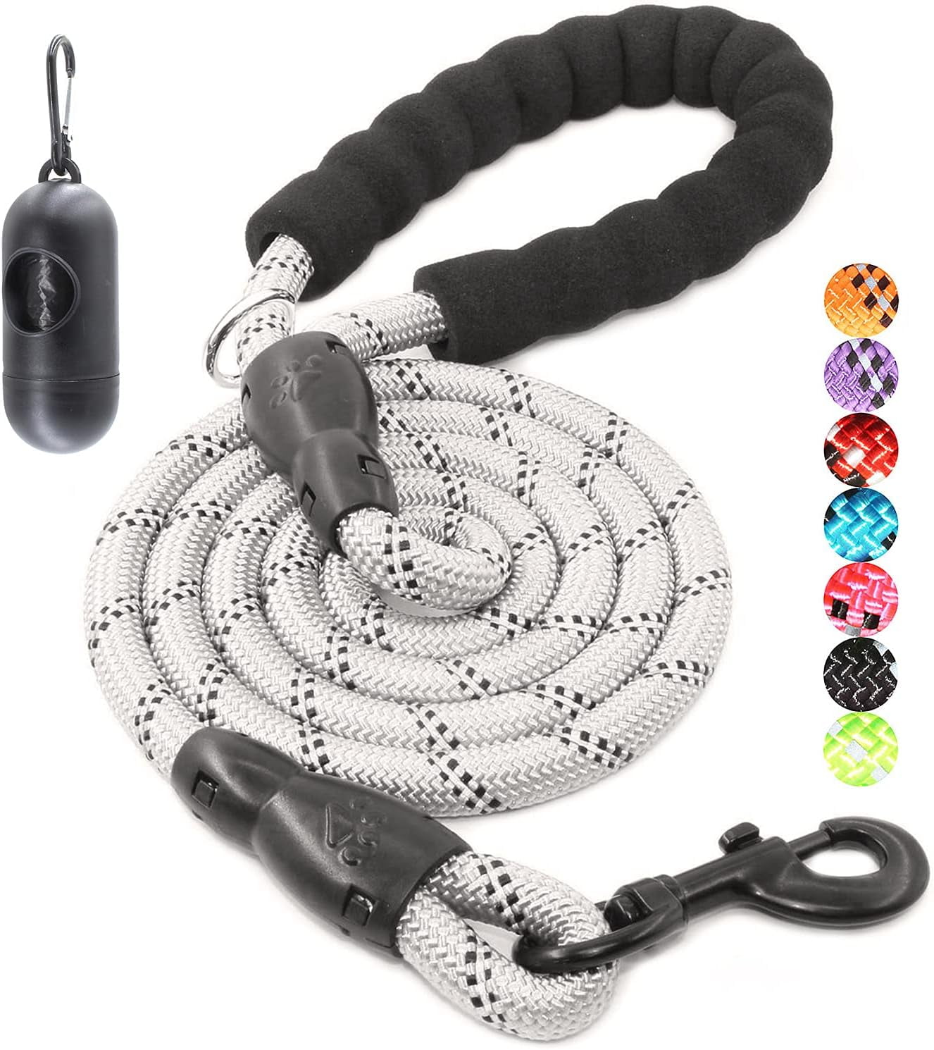 Reflective Traction Rope Multi-color Nylon Round Rope Large and Medium ...