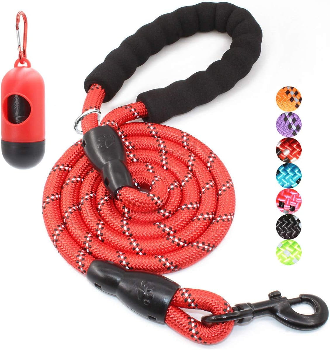 Reflective Traction Rope Multi-color Nylon Round Rope Large and Medium ...