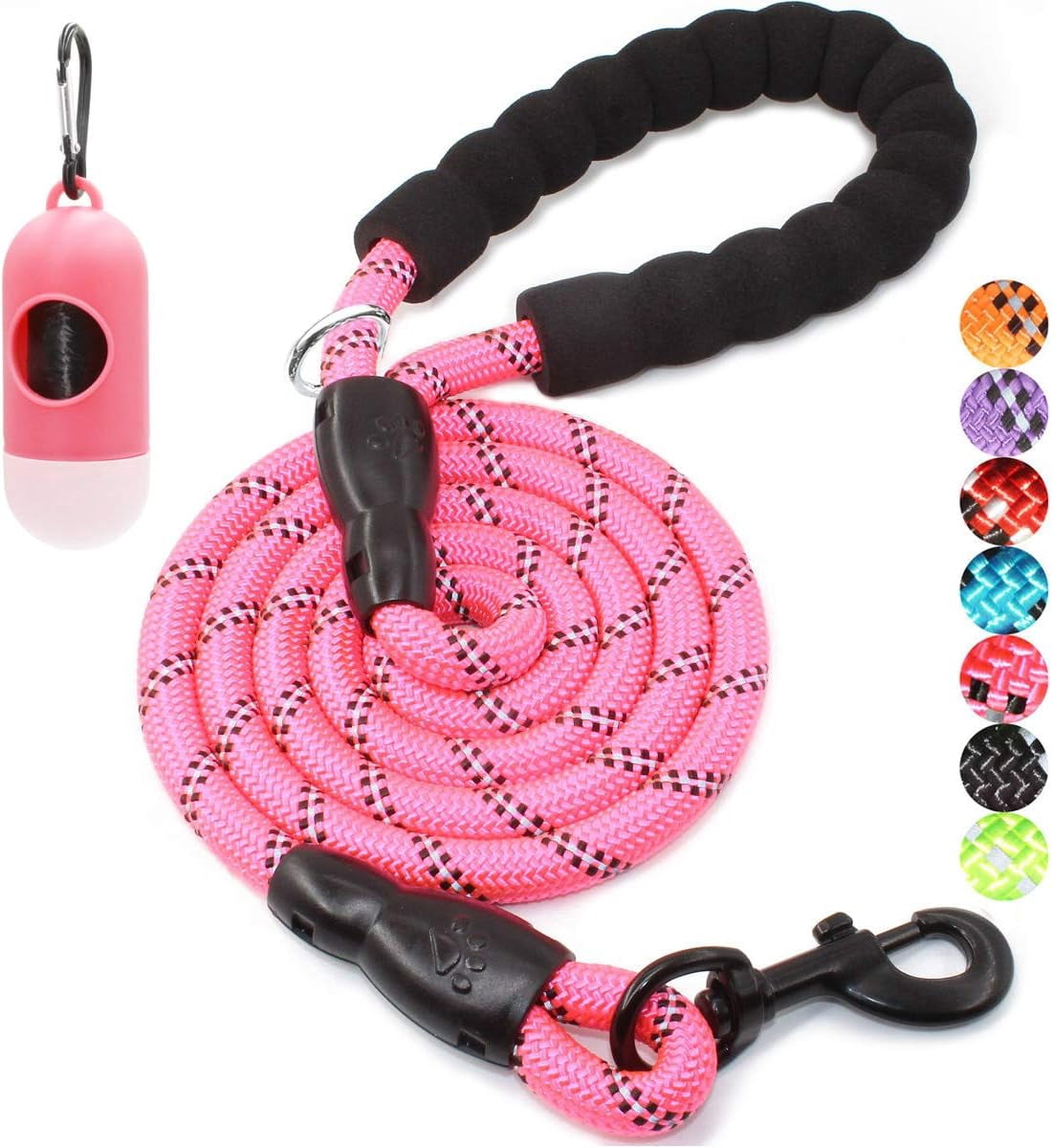 Reflective Traction Rope Multi-color Nylon Round Rope Large and Medium ...