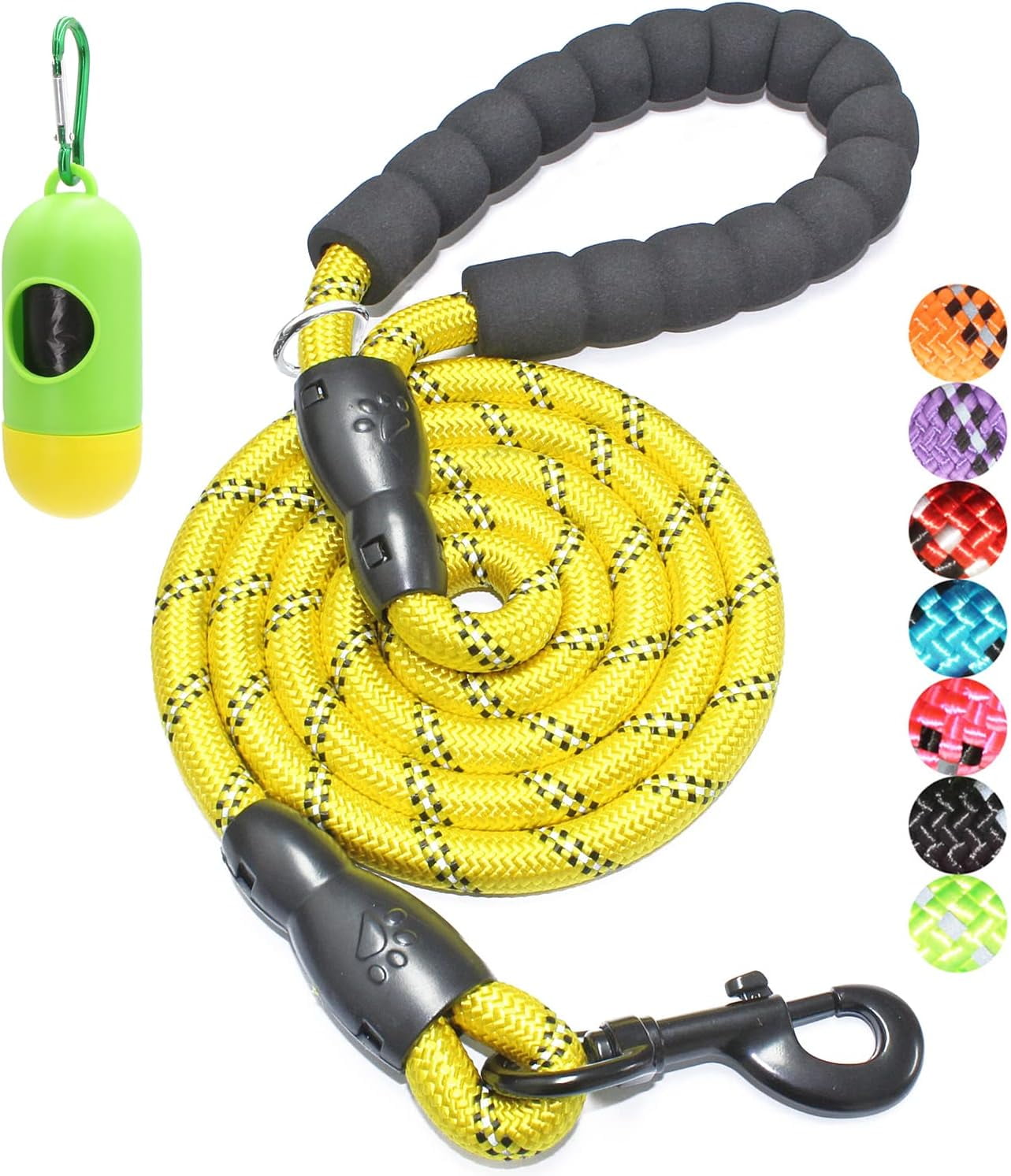 Reflective Traction Rope Multi-color Nylon Round Rope Large and Medium ...