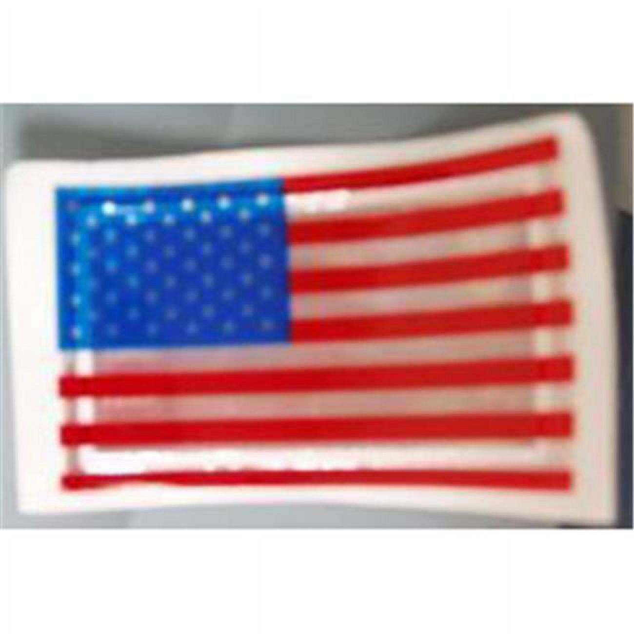 Reflective US Flag Sticker - Walmart.com