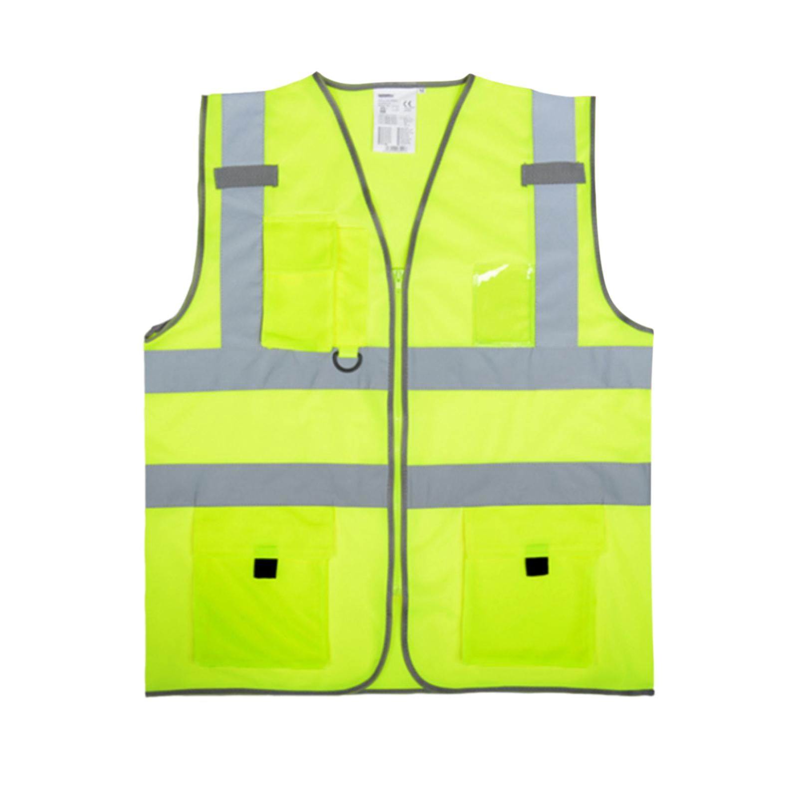 Reflective Vest Construction Protector Highlight Breathable Unisex ...