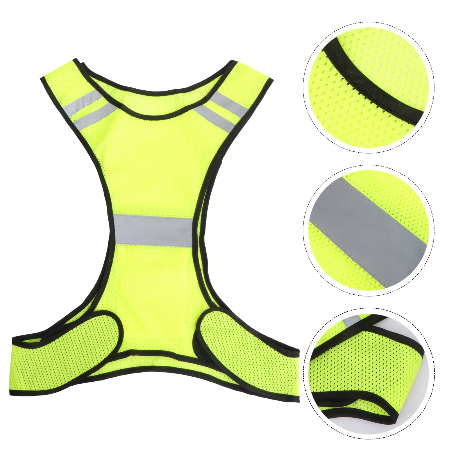 Reflective Vest High Visibility Safety Vest Gilet Night Running for ...