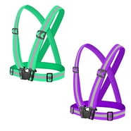 Navaris Reflective Sash - For Walking at Night, Cycling, Running ...