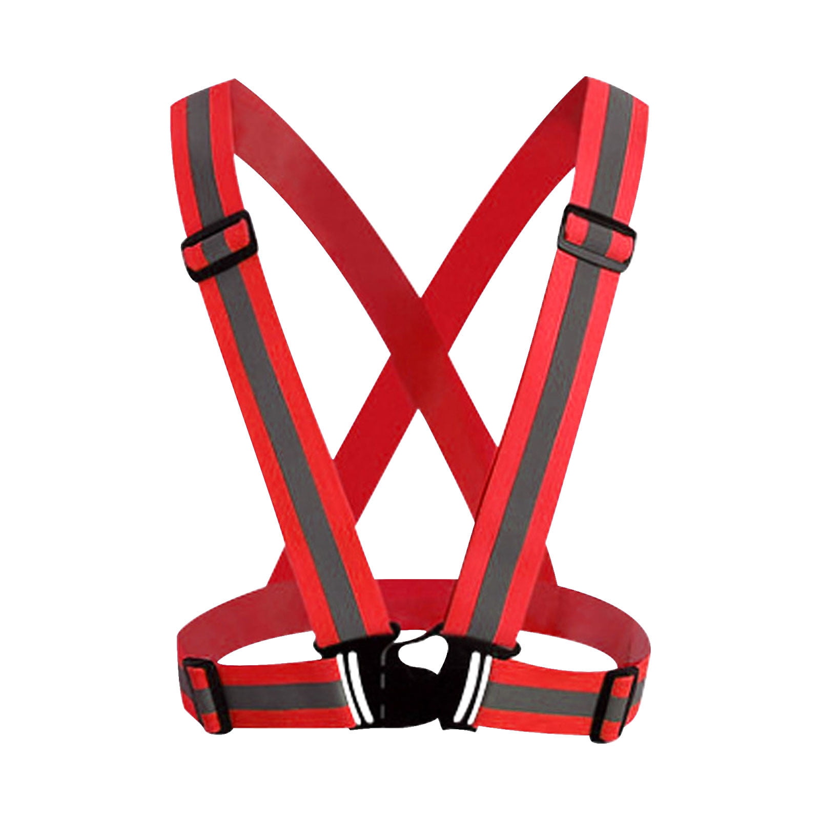 Reflective Vest Running Gear, High Visible Safety VES for Cycling ...