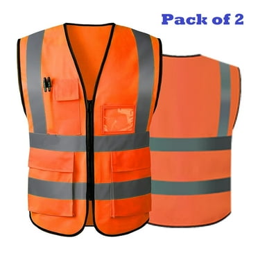 21 colour High visibility viz vest hi vis viz reflective safety vests ...
