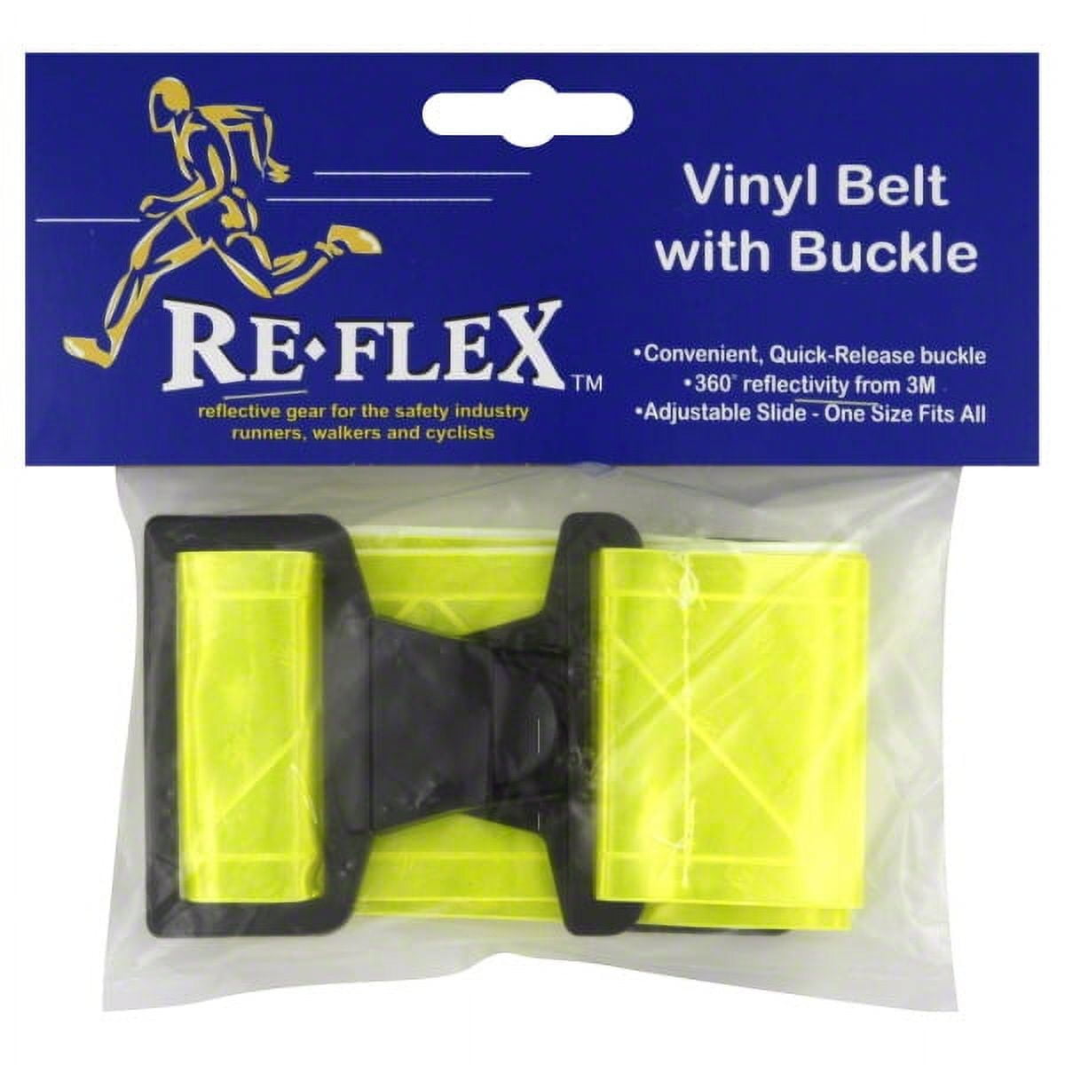Reflective Vinyl Belt With Buckle Army Approved PT Belt - Walmart.com