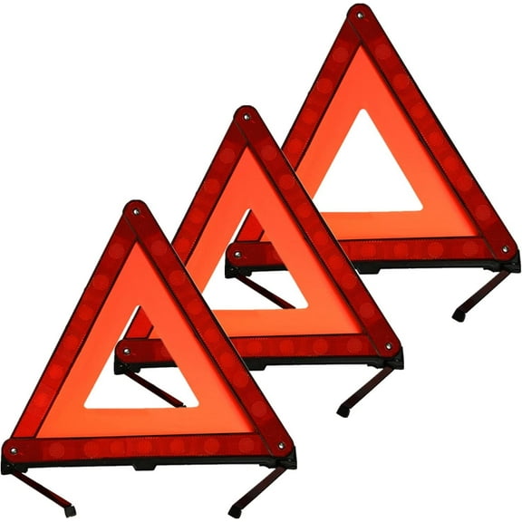 Orange Triangle Sign