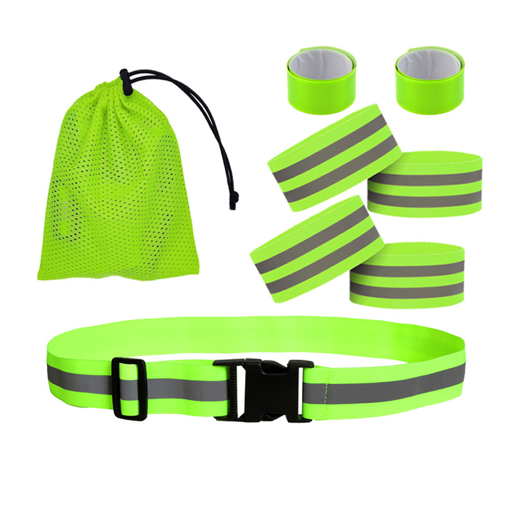 Reflective elastic band suit night running safety reflective vest ...