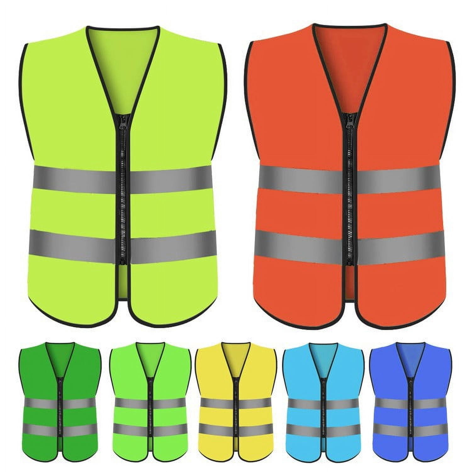 Reflective vest with multiple pockets reflective clothing reflective ...
