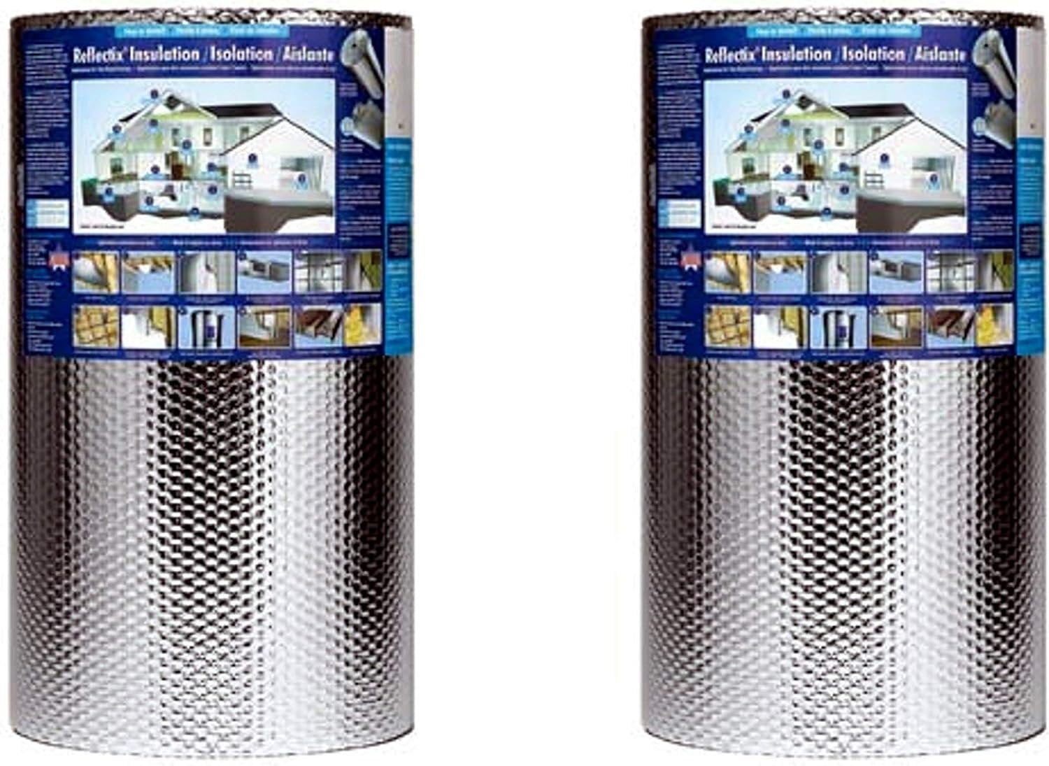 Reflectix BP24050 24-Inch-by-50-Foot Bubble Pack Insulation Pack of 2 ...