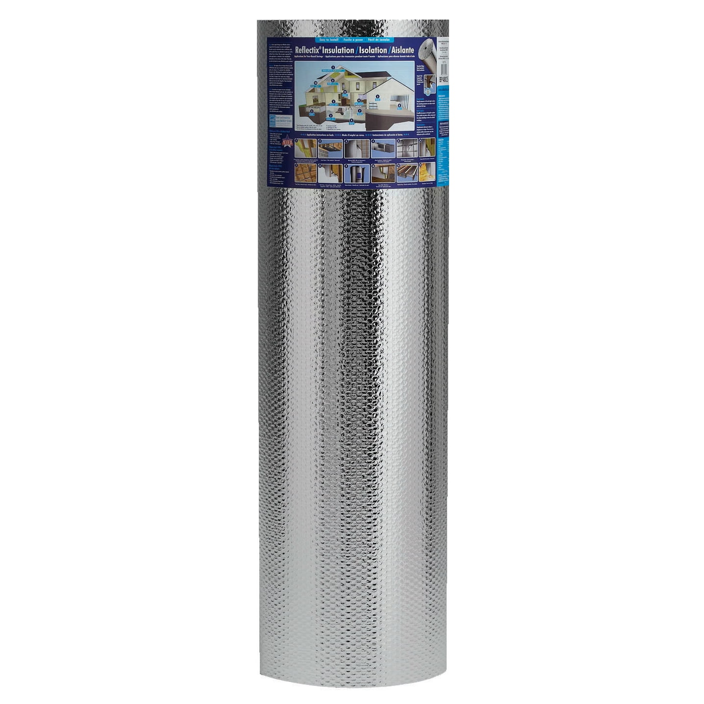 "Reflectix Double Reflective Insulation Roll, 48"" X 50' Bubble Pack ...