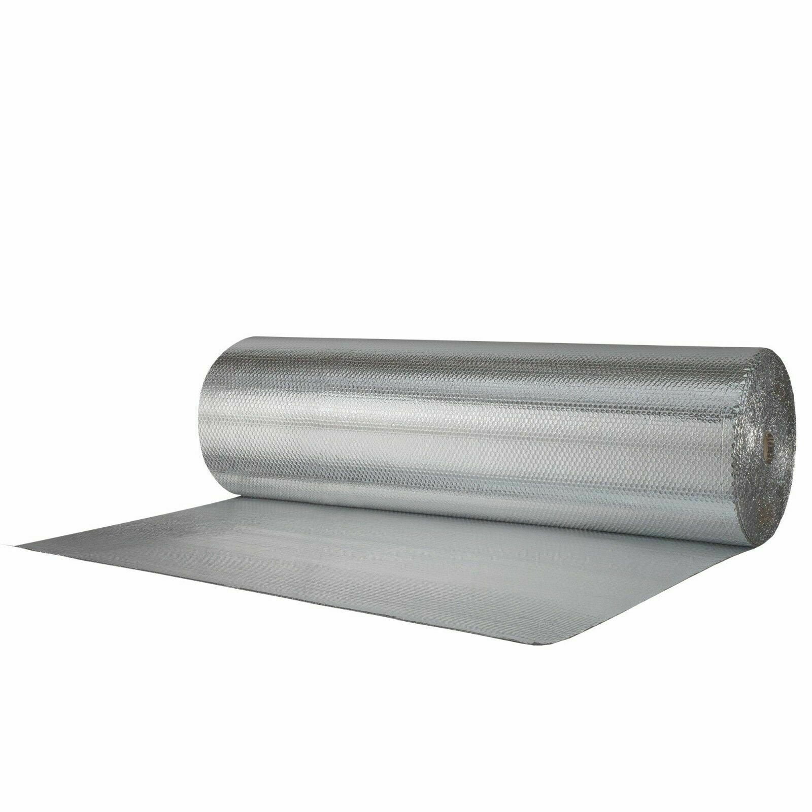 Reflectix Double Sided Insulation 48" Metallic Foil Single Bubble 4x10 ...